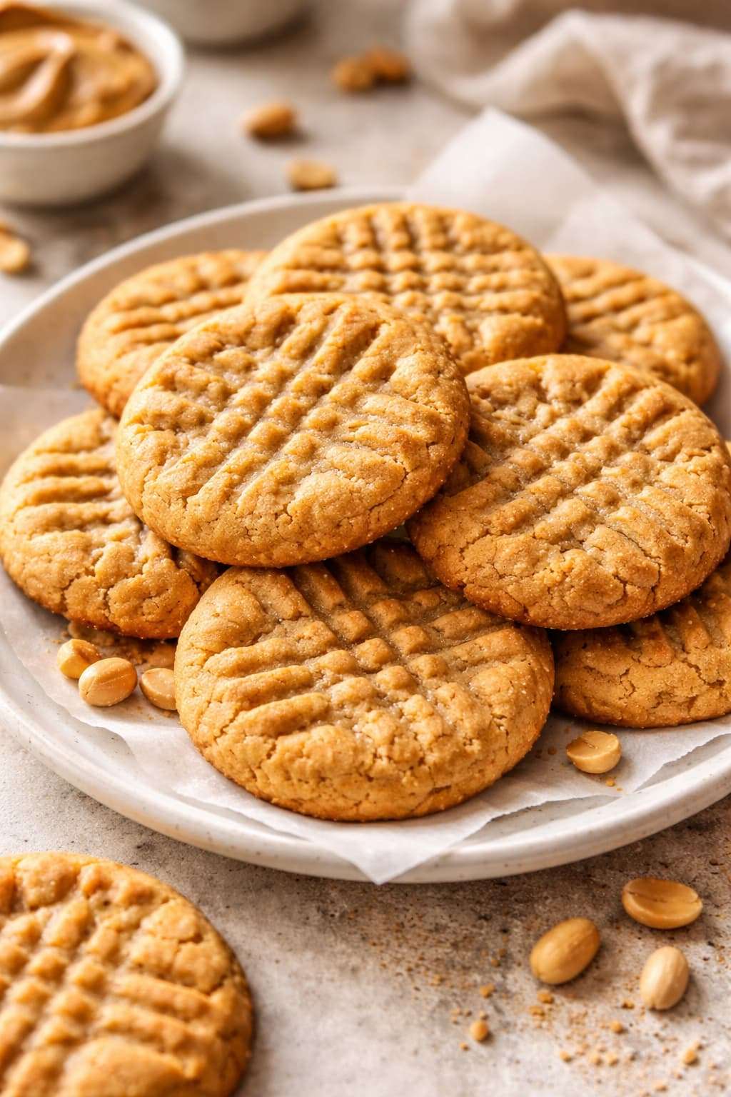 Peanut Butter Cookies (Easy, Soft & Chewy Classic Recipe)