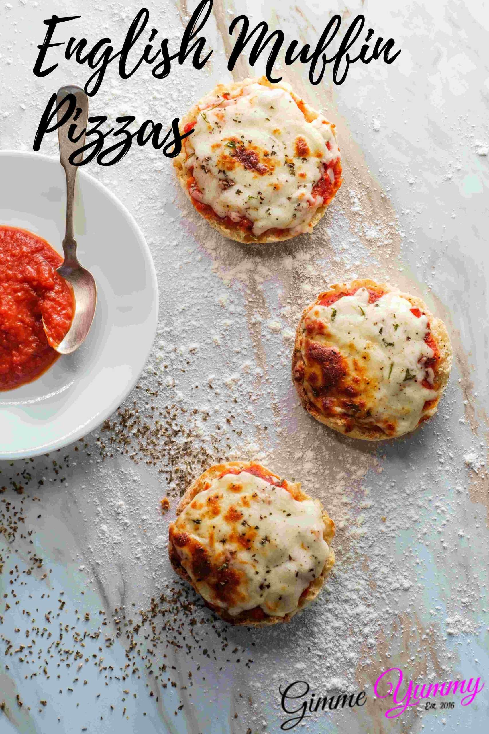 Easy English Muffin Pizza Recipe - Gimme Yummy