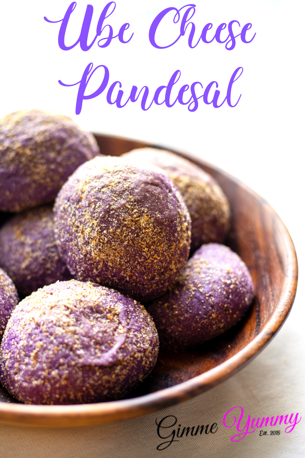 Ube Cheese Pandesal Recipe Gimme Yummy Recipes