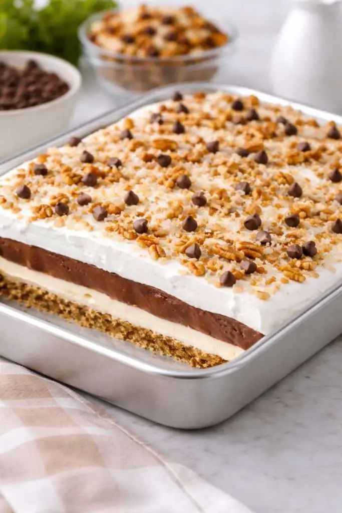 Midnight Cowboy Delight Recipe (Chocolate Delight Dessert)